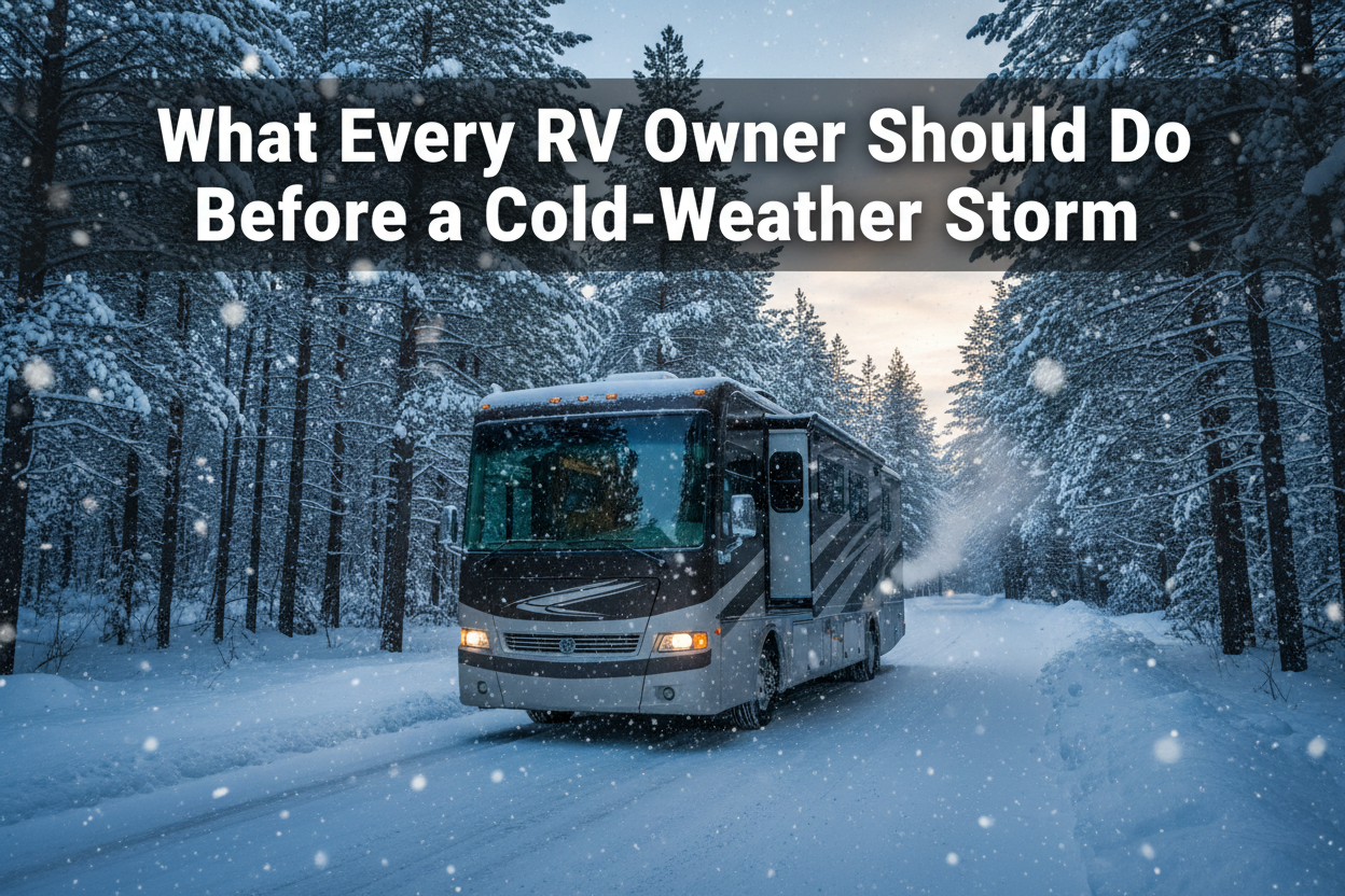 What Every RV Owner Should Do Before a Cold-Weather Storm – TURBRO