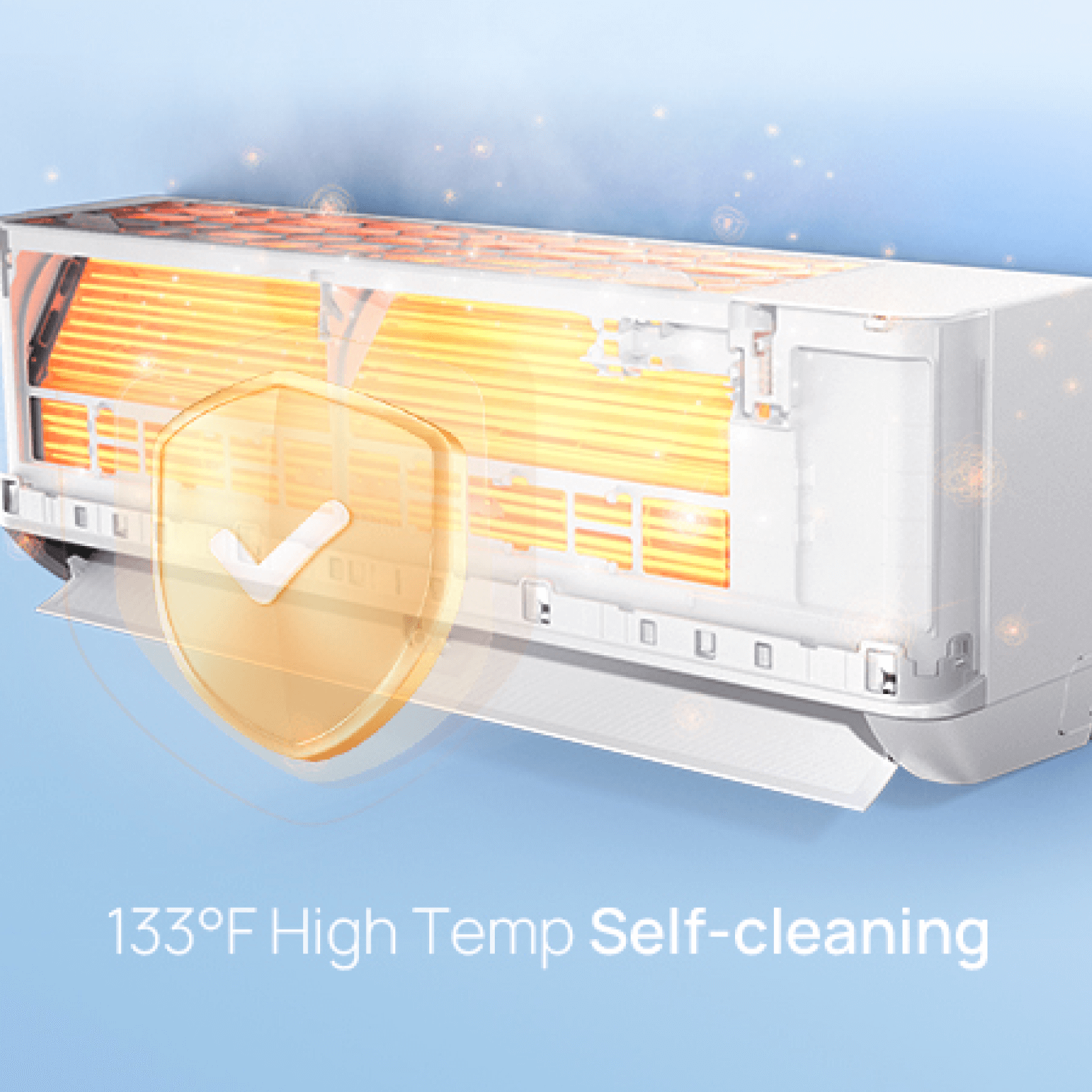 TURBRO 12000 BTU Ductless Mini Split AC with WiFi, Inverter System and ...
