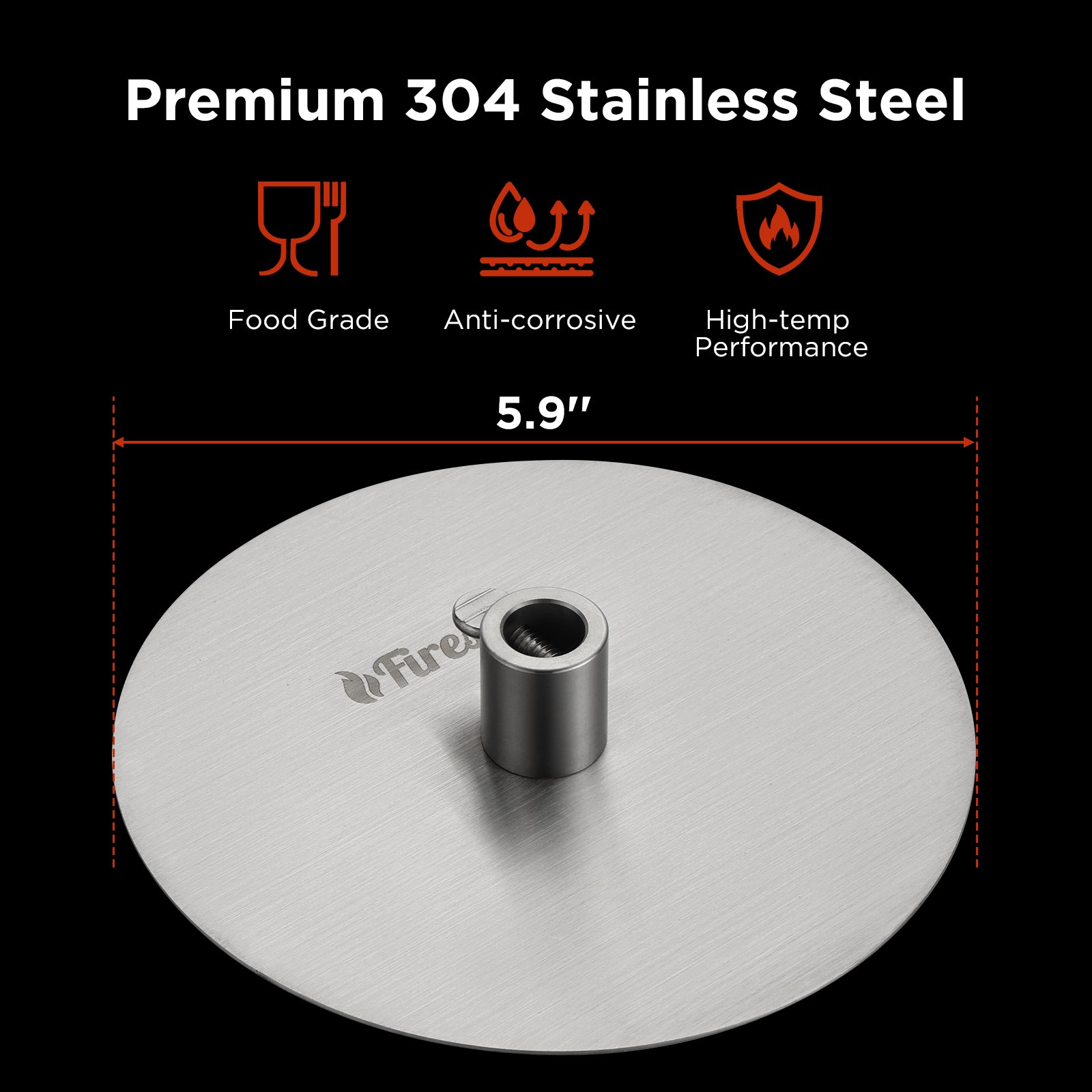 TURBRO Stainless Steel Rotisserie Kit for Most Gas Grills - Includes 4W ...