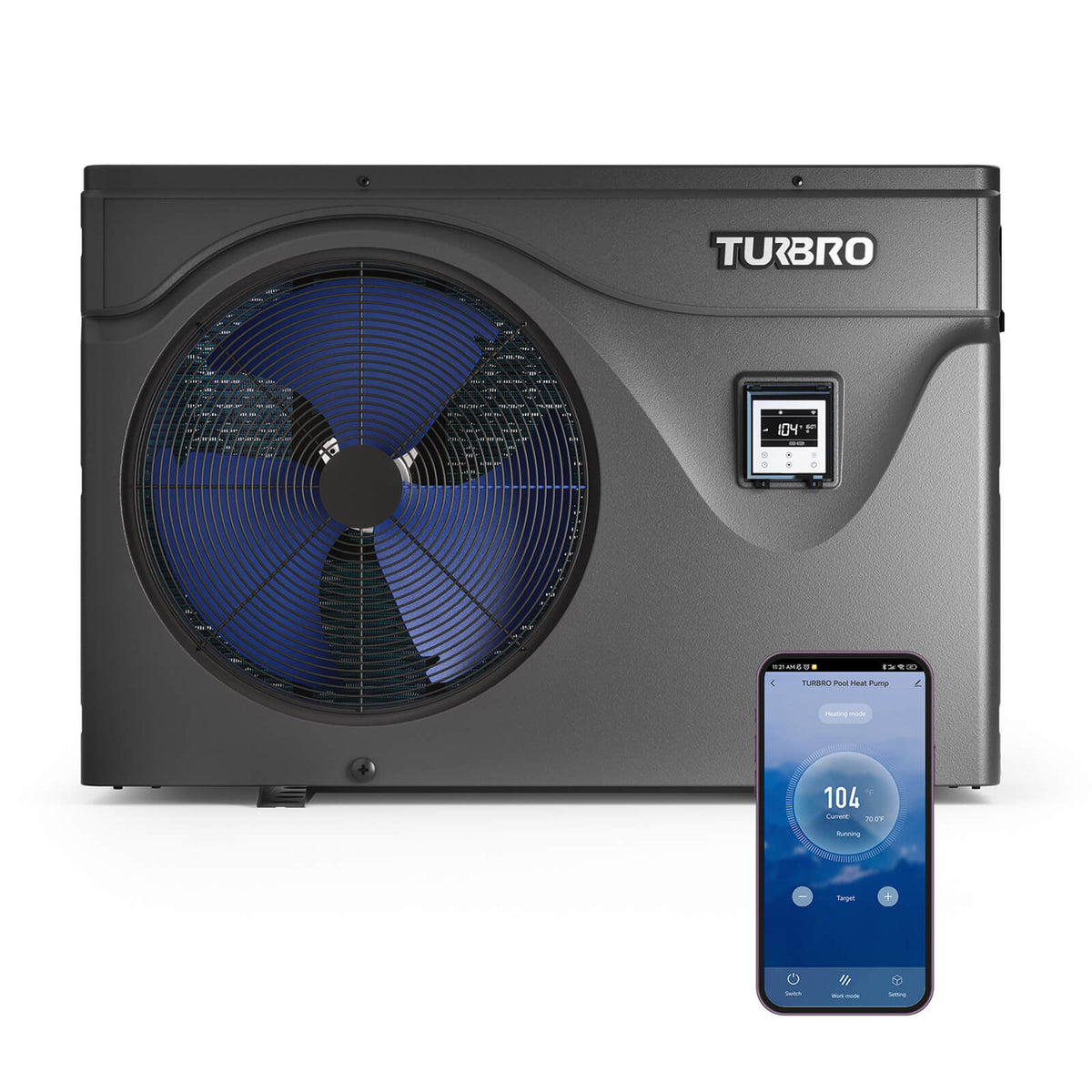 Beluga B50V/B75V Inverter Swimming Pool Heat Pump – TURBRO