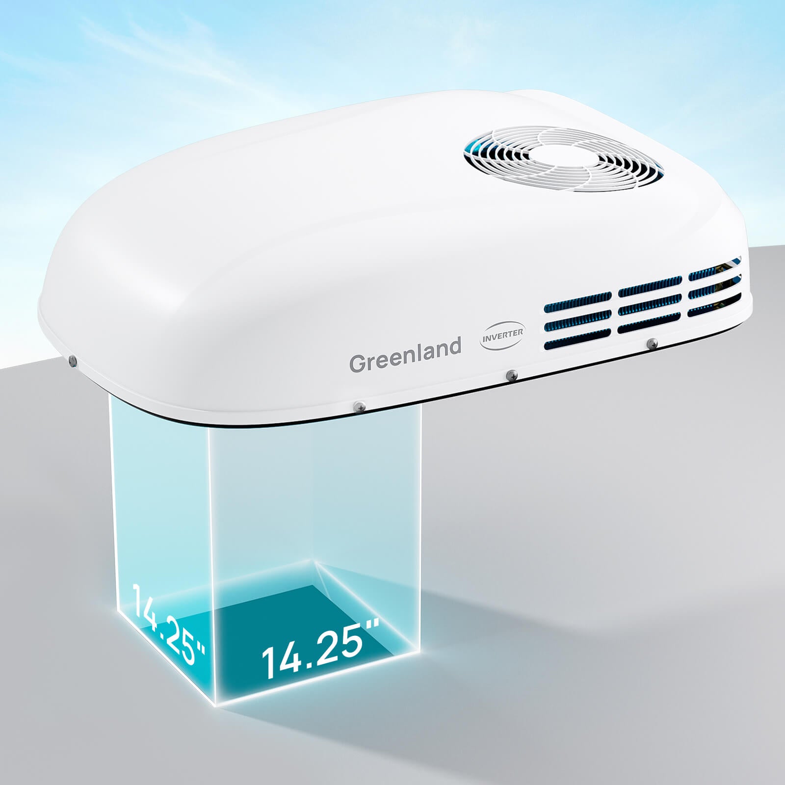 TURBRO Inverter RV AC with Heat Pump, 13,500 BTU, Quiet, Remote/WiFi ...