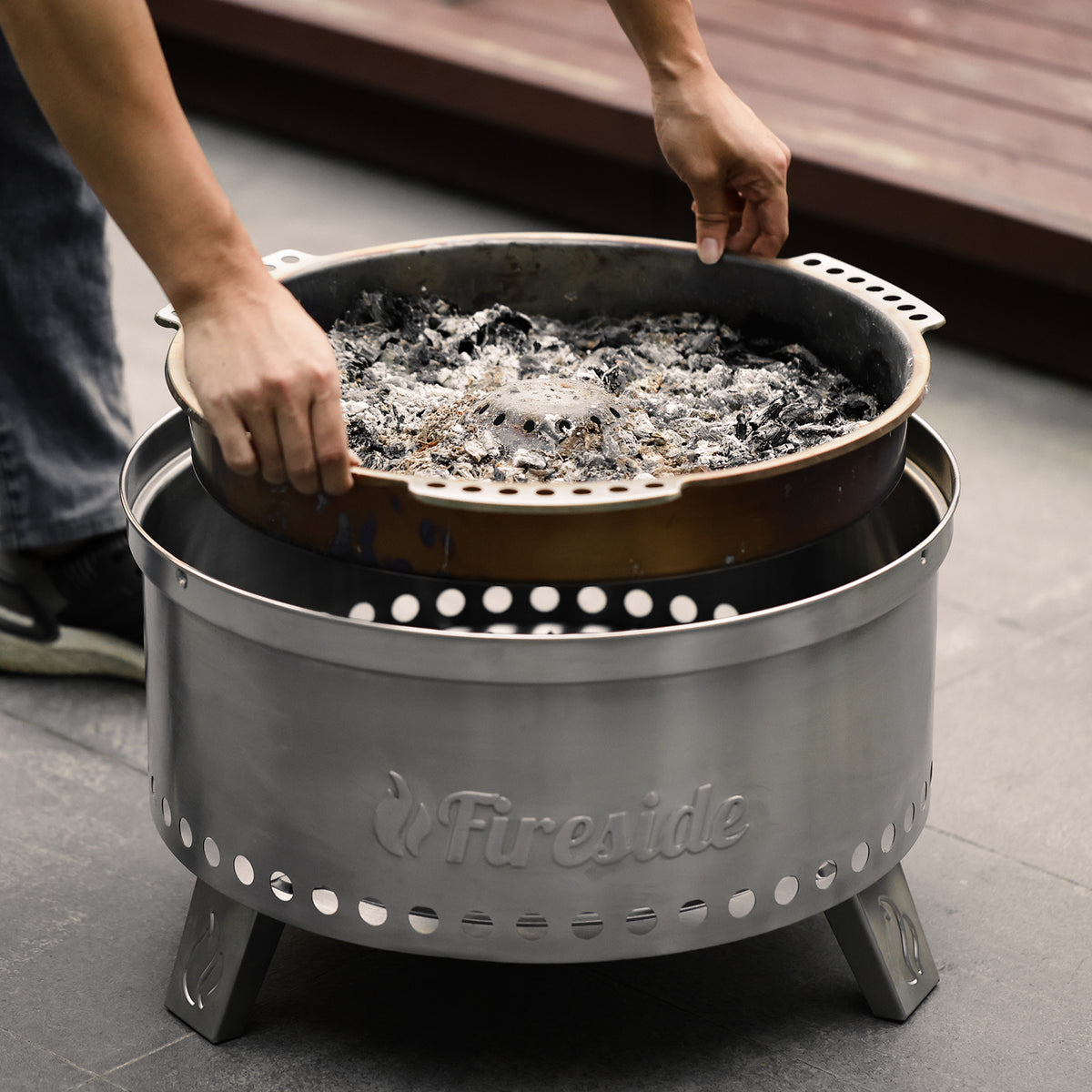 Fireside Pluto R19 Firewood Tray – TURBRO