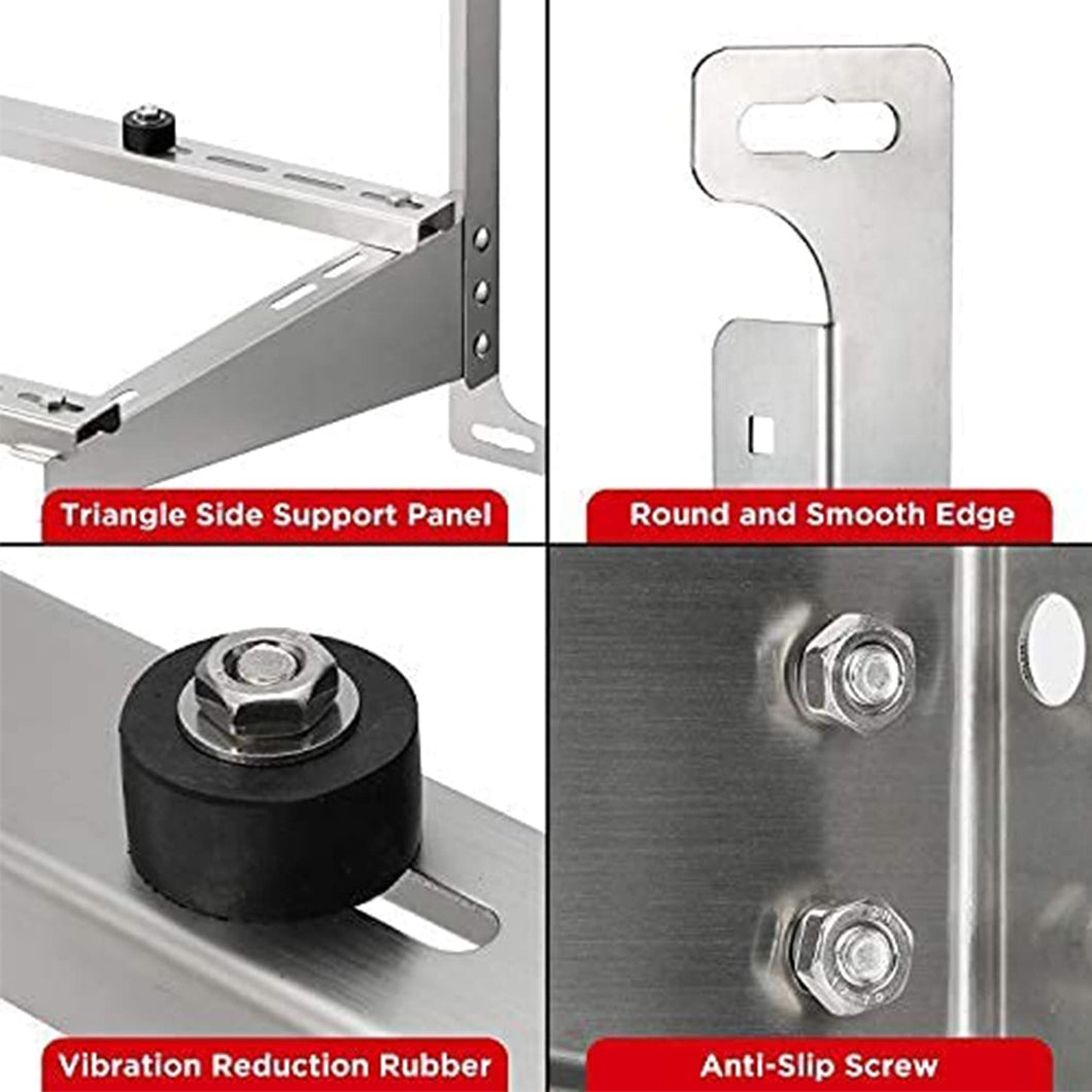 TURBRO Wall Mount Stand for Mini Split Ductless Air Conditioner Heat ...
