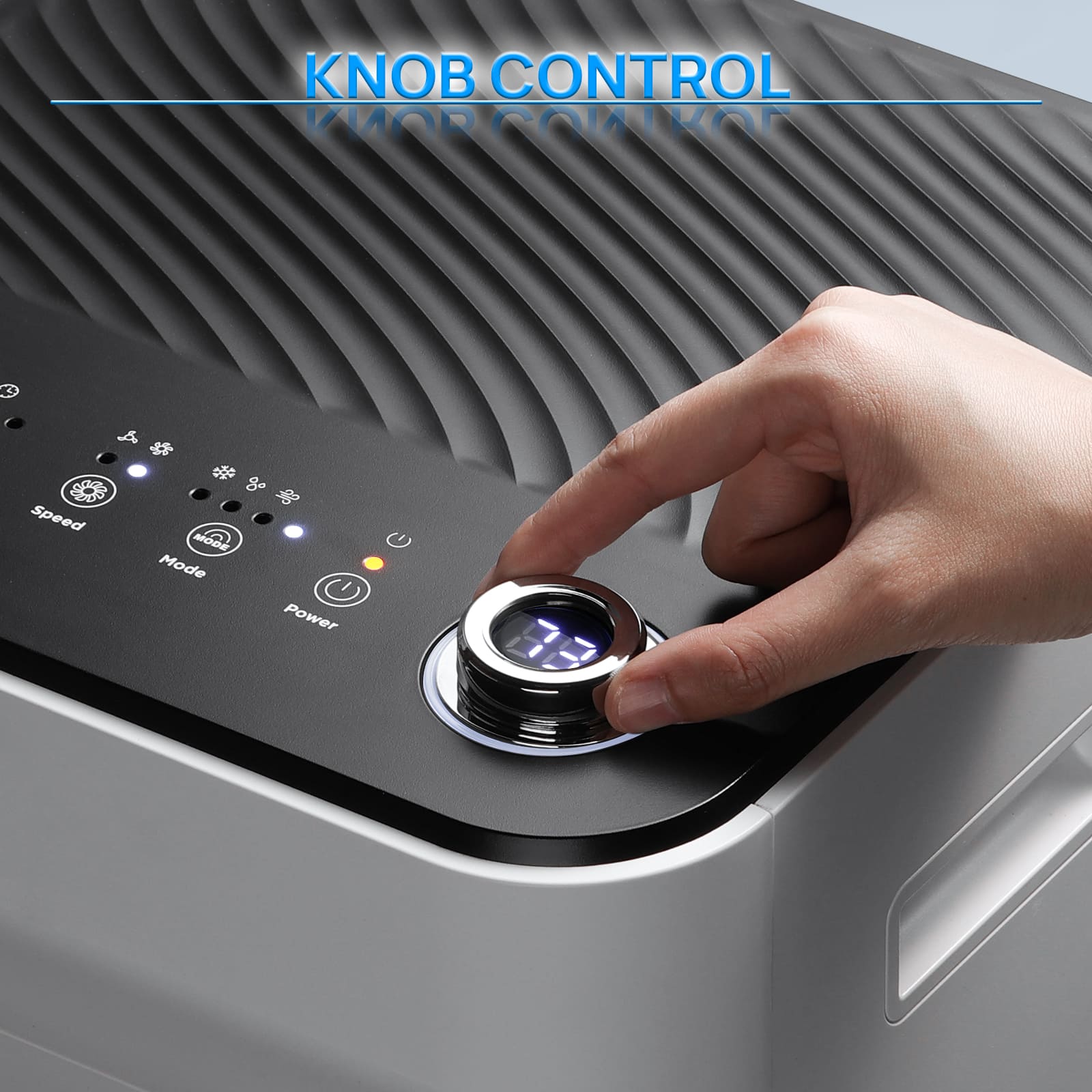 TURBRO Finnmark 10,000 BTU Portable Air Conditioner, Dehumidifier and Fan, 3-in-1 Floor AC Unit ...